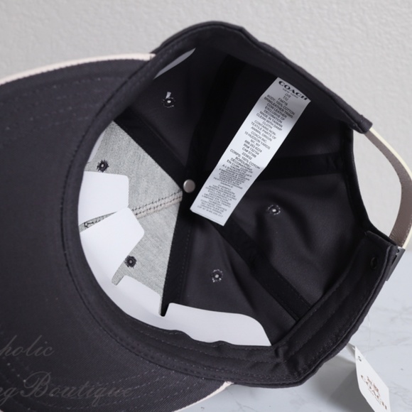 Coach | Accessories | Nwt Coach Flat Brim Colorblock Hat Baseball Cap ...